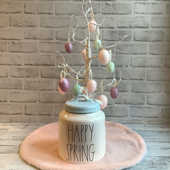 Rae Dunn | Holiday | Rae Dunn Ceramic Happy Spring Canister | Poshmark